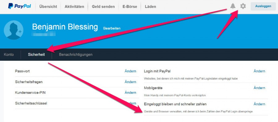 PayPal One Touch jetzt in Deutschland verfügbar - RandomBrick.de